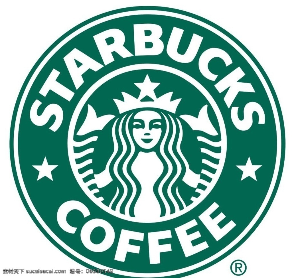 星巴克单色logo素材图片下载-素材编号00380549-素材天下图库