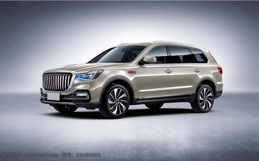 红旗HS7车图素材图片下载-素材编号03480809-素材天下图库