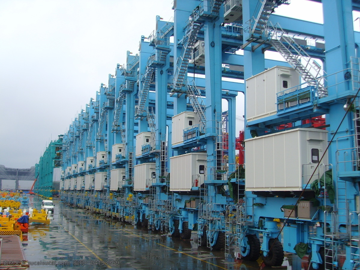 RTGC起重机素材图片下载-素材编号04193369-素材天下图库