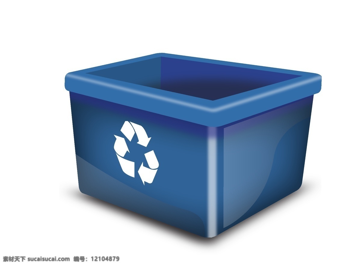 现实的回蓝箱矢量图标素材图片下载-素材编号12104879-素材天下图库