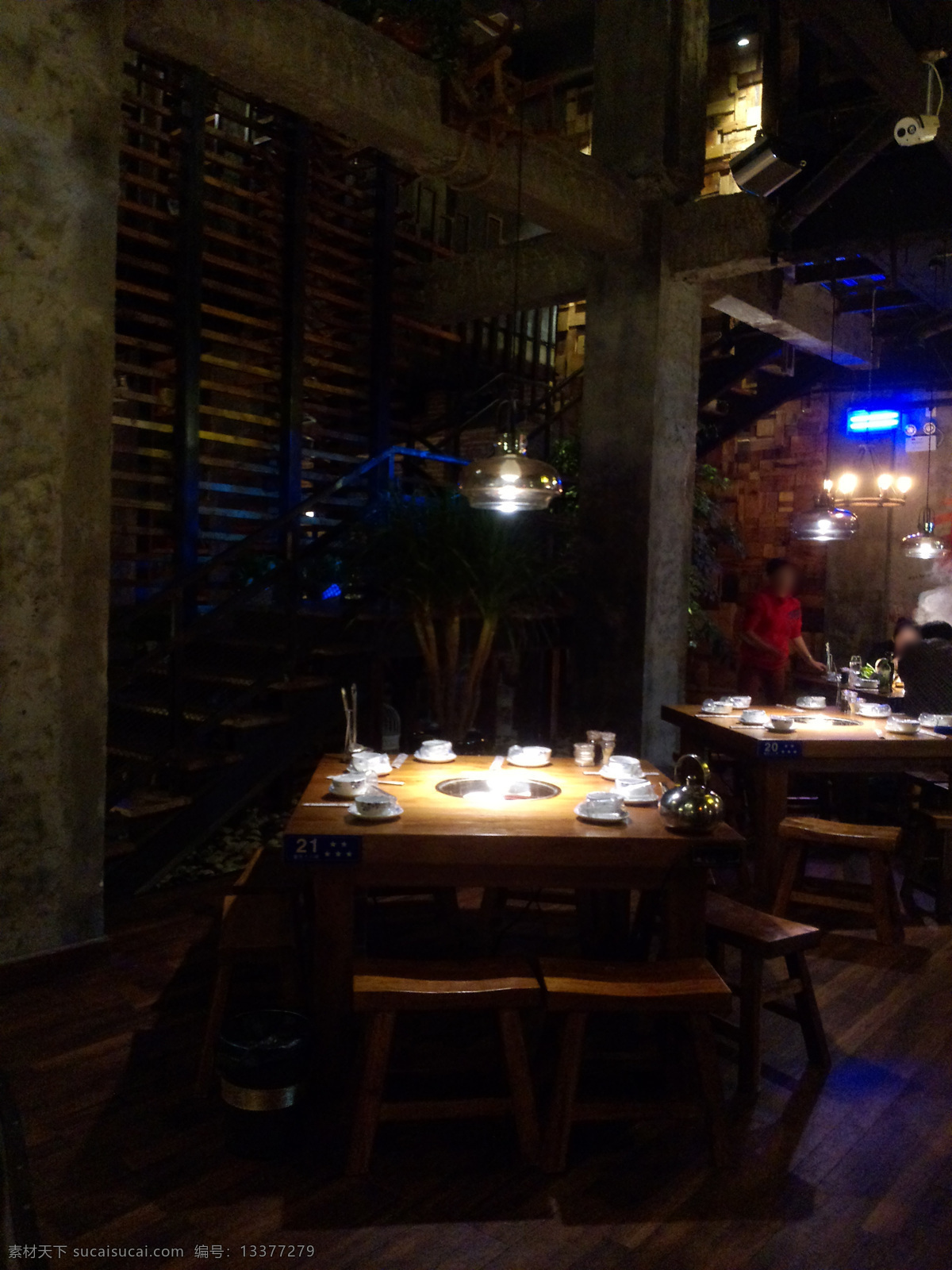 火锅店一角素材图片下载-素材编号13377279-素材天下图库